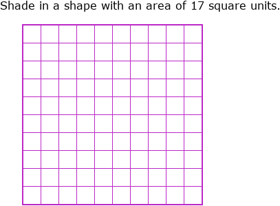 IXL - Create figures with a given area (Grade 2 maths practice)