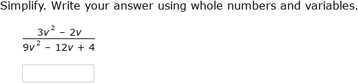 IXL - Simplify rational expressions (Grade 11 maths practice)