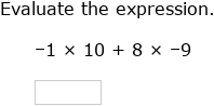 IXL - Evaluate numerical expressions involving integers (Grade 8 maths ...