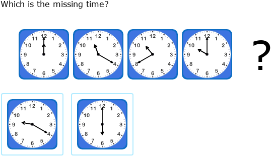 IXL - Time patterns (Grade 4 maths practice)