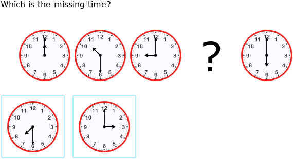 IXL - Time patterns (Grade 3 maths practice)