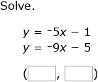 IXL - Solve simultaneous equations using any method (Grade 10 maths ...