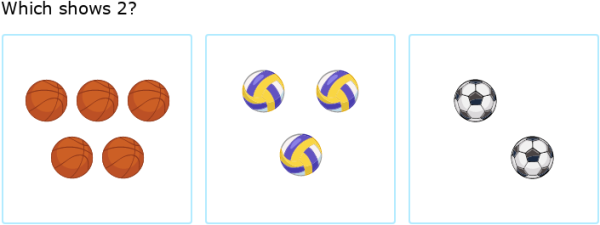 IXL - Represent numbers - up to 5 (Reception maths practice)