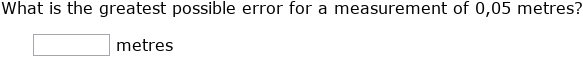 IXL - Greatest possible error (Grade 9 maths practice)