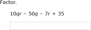 IXL - Factorise by grouping (Grade 10 maths practice)