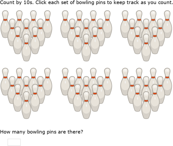 IXL - Learn to skip-count by tens (Reception maths practice)