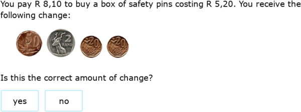 IXL - Making change (Grade 1 maths practice)