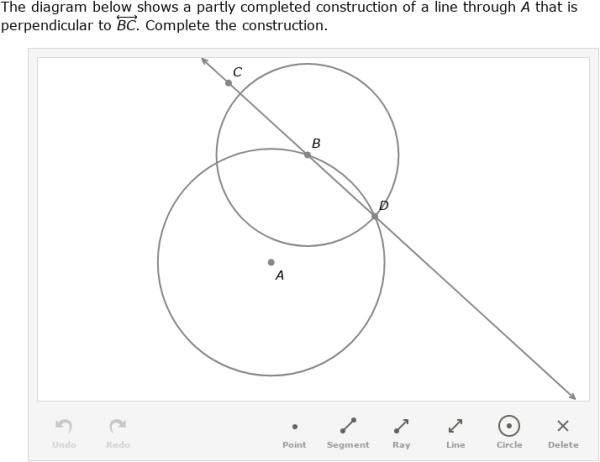 IXL - Construct a perpendicular line (Grade 7 maths practice)