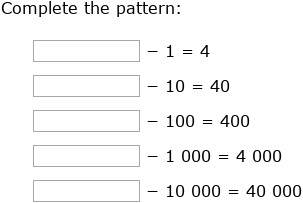 IXL - Subtraction patterns over increasing place values (Grade 4 maths ...