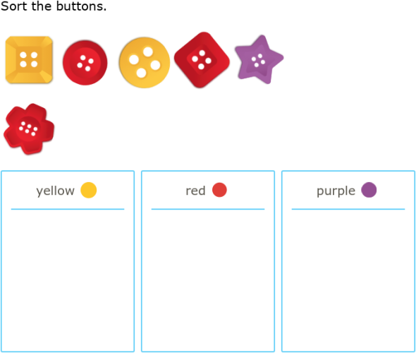 IXL - Classify and sort (Reception maths practice)