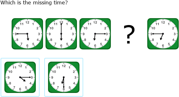 IXL - Time patterns (Grade 2 maths practice)