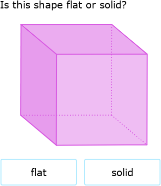 IXL - Flat and solid shapes (Preschool maths practice)