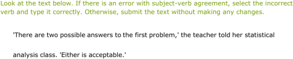 IXL - Identify and correct errors with indefinite pronoun-verb ...