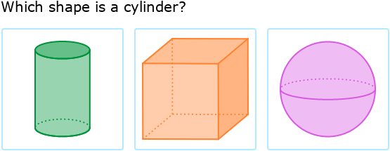 IXL - Cylinders (Preschool maths practice)
