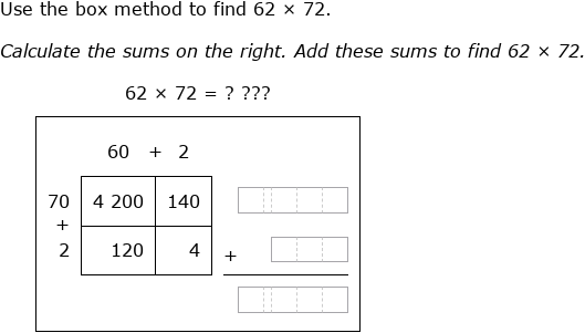 IXL - Box multiplication (Grade 3 maths practice)