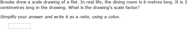 IXL - Scale drawings: word problems (Grade 8 maths practice)