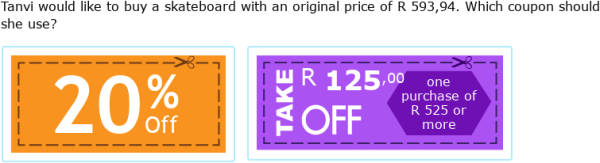 IXL - Percent of a number: VAT, discount and more (Grade 10 maths practice)