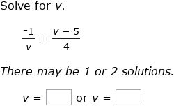 IXL - Solve rational equations (Grade 12 maths practice)