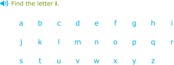 IXL - Find the letter in the alphabet: lowercase (Preschool English ...