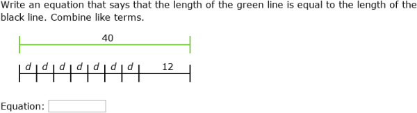 IXL - Write and solve equations that represent diagrams (Grade 9 maths ...