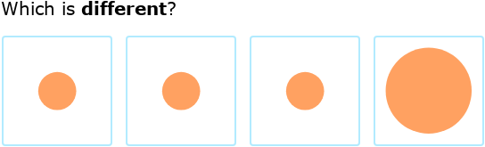 IXL - Different (Reception maths practice)