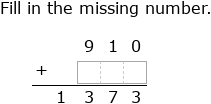 IXL - Complete the addition sentence - up to three digits (Grade 3 ...