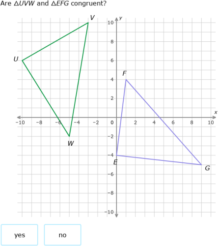 IXL - SSS Theorem in the coordinate plane (Grade 10 maths practice)