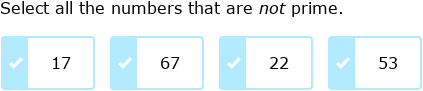IXL - Prime or composite (Grade 6 maths practice)