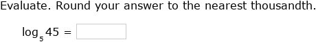 IXL - Evaluate logarithms (Grade 12 maths practice)