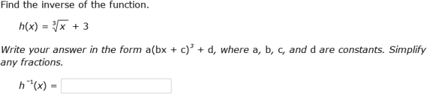 IXL - Find inverse functions and relations (Grade 12 maths practice)