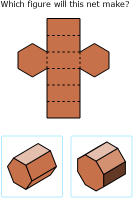 IXL - Nets of three-dimensional figures (Grade 8 maths practice)