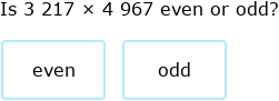 IXL - Even or odd: arithmetic rules (Grade 5 maths practice)