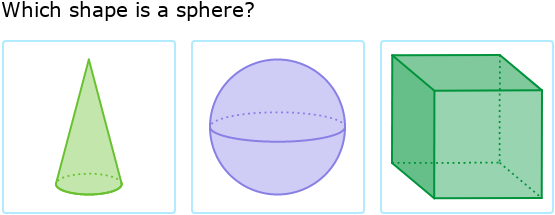 IXL - Select solid shapes (Preschool maths practice)