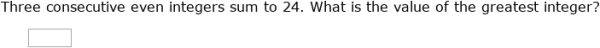 IXL - Consecutive integer problems (Grade 10 maths practice)