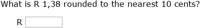 IXL - Round to the nearest ten cents (Grade 2 maths practice)