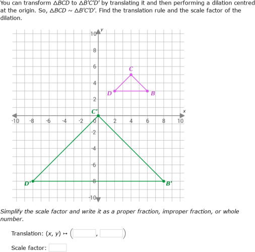 IXL - Similar triangles and similarity transformations (Grade 10 maths ...