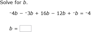 IXL - Solve equations involving like terms (Grade 7 maths practice)