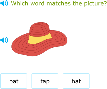 IXL - Choose the short a word that matches the picture (Reception ...