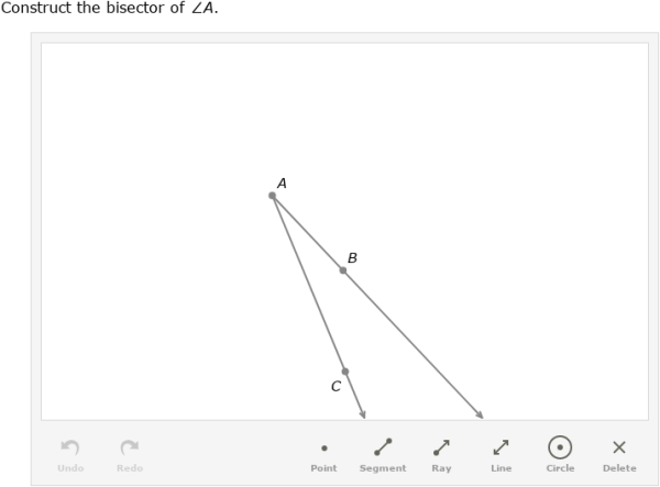 IXL - Construct an angle bisector (Grade 9 maths practice)
