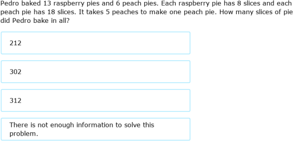 IXL - Word problems with extra or missing information (Grade 4 maths ...