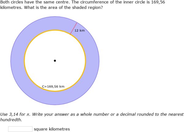 IXL - Area between two shapes (Grade 8 maths practice)