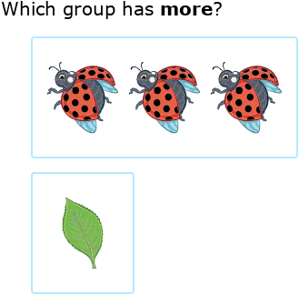 IXL - More (Preschool maths practice)