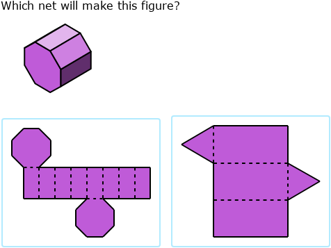IXL - Nets of three-dimensional figures (Grade 9 maths practice)