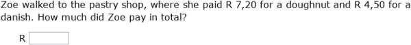 IXL - Add money amounts - word problems (Grade 3 maths practice)