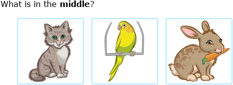 IXL - Left, middle and right (Grade 3 maths practice)