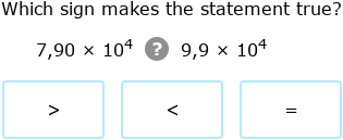 IXL - Compare numbers written in scientific notation (Grade 9 maths ...