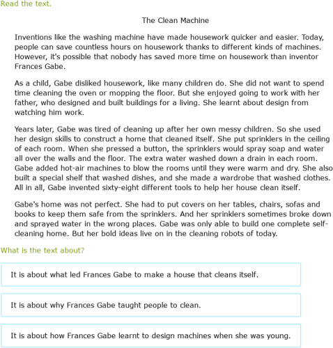 IXL - Read about famous people (Grade 3 English practice)