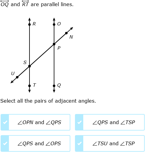 IXL - Transversal of parallel lines (Grade 7 maths practice)