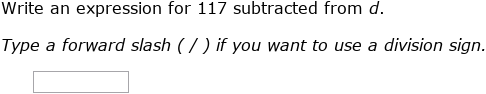 IXL - Write variable expressions (Grade 4 maths practice)