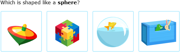 IXL - Shapes of everyday objects I (Grade 2 maths practice)